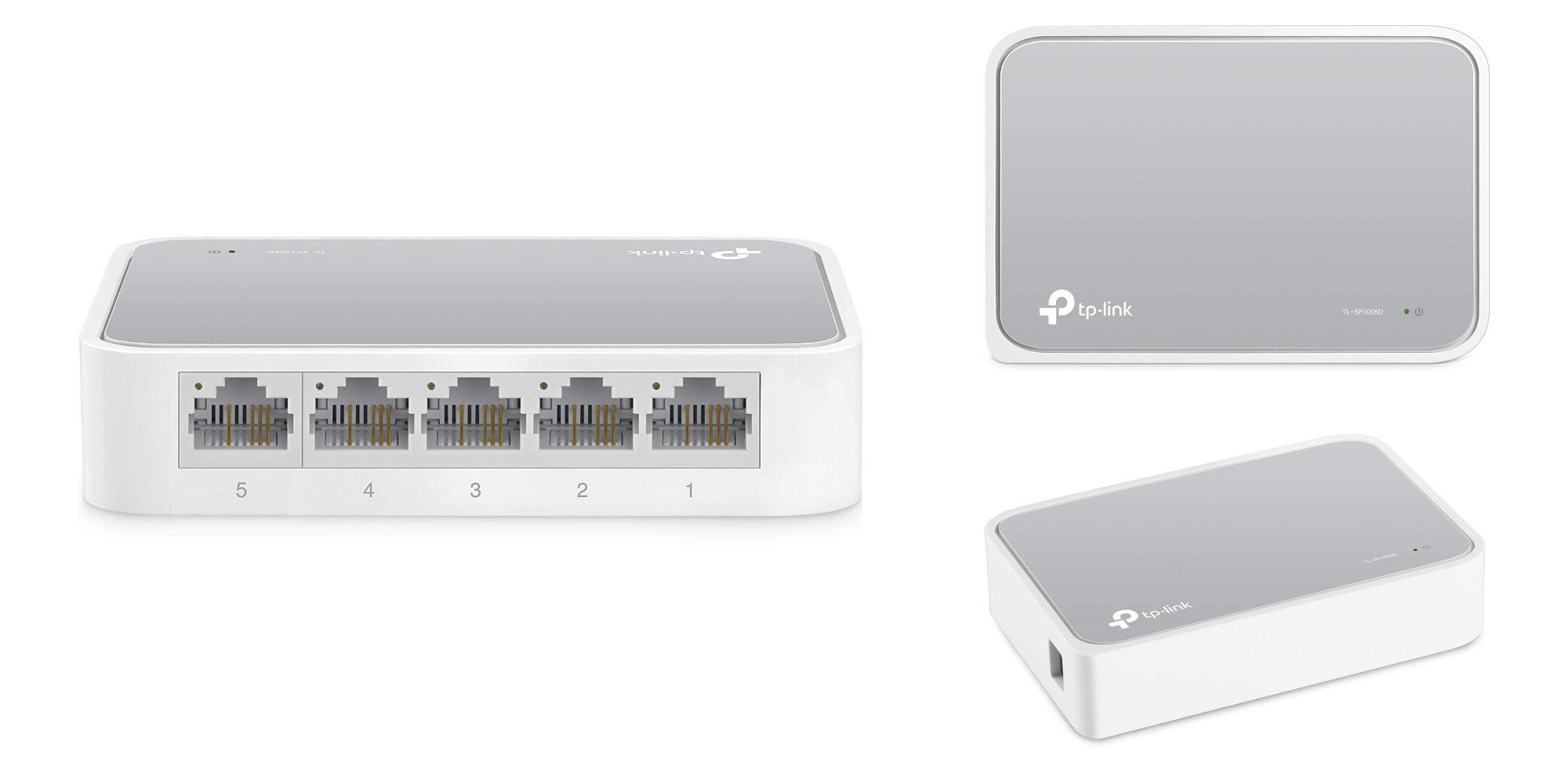 Organize Ethernet cables w/ TP-Link's 5-Port Fast Ethernet Switch: $8 ...