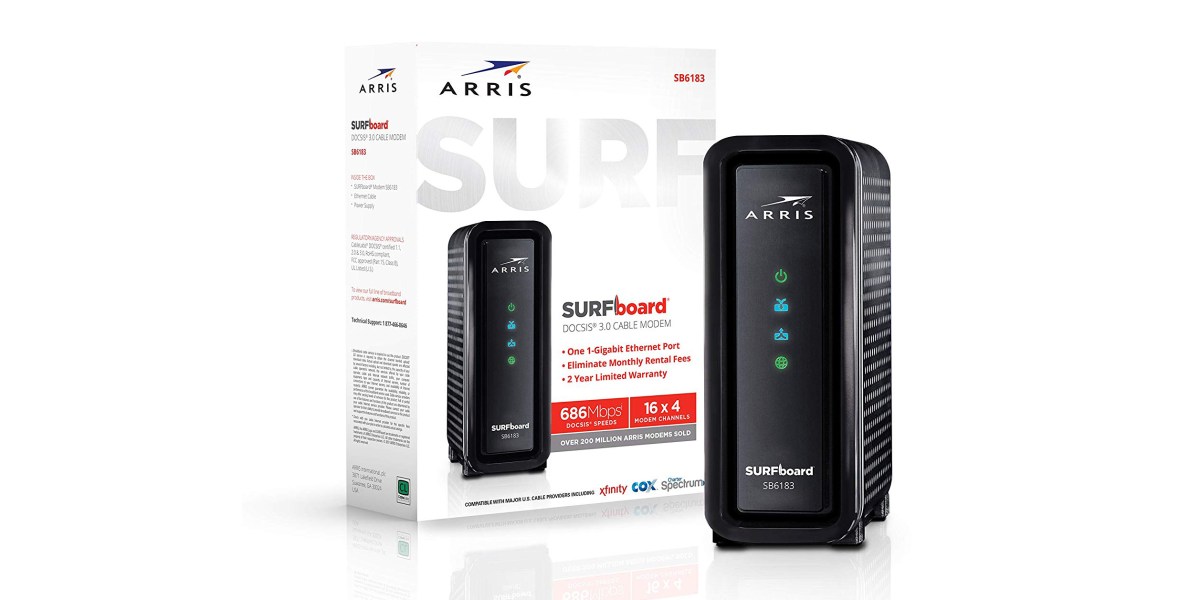 Save up to $120 per year and buy a new Arris cable modem in today's ...