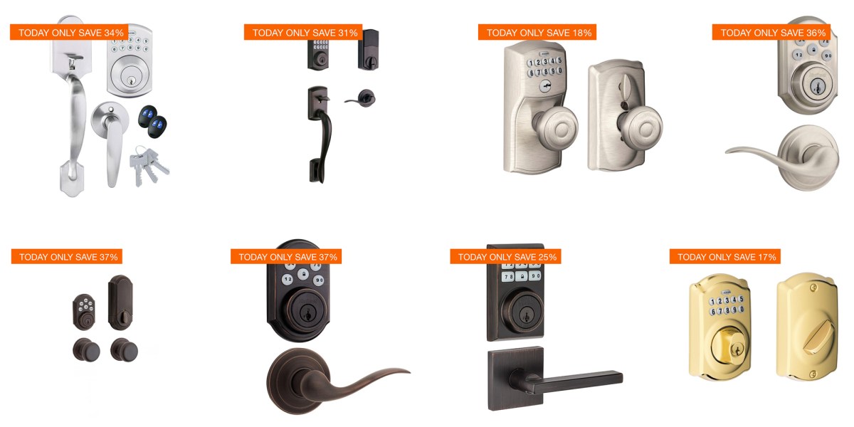 Home Depot's smart lock sale has deals from $74: Kwikset, Schlage, more