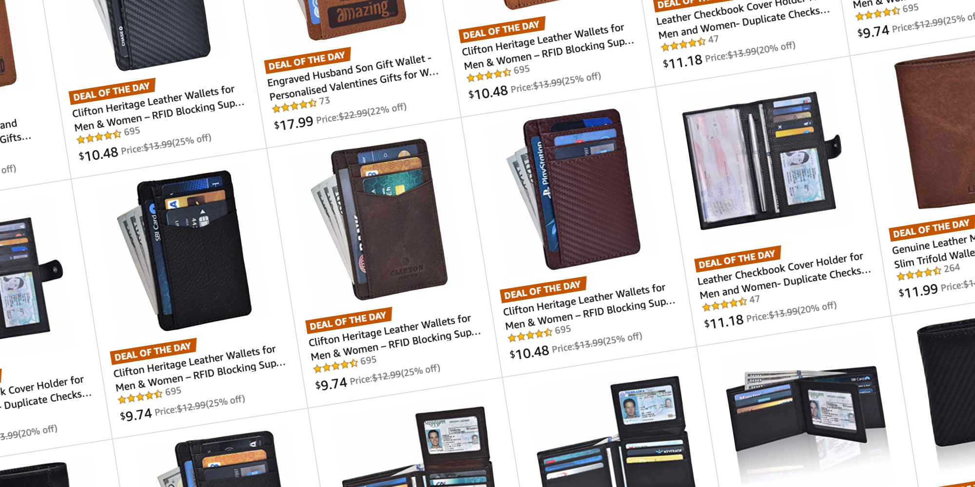 Ahead of Father's Day, save up to 25% on a selection of wallets from ...