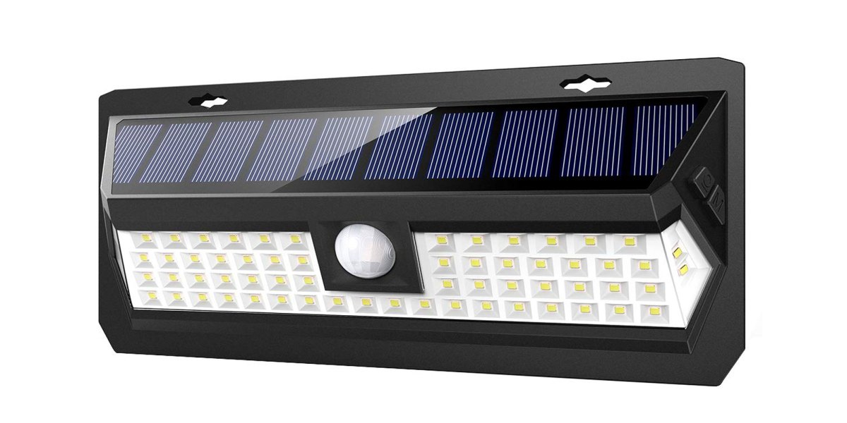 Illuminate backyard parties w/ this 62 LED solar light for $16.50 at Amazon