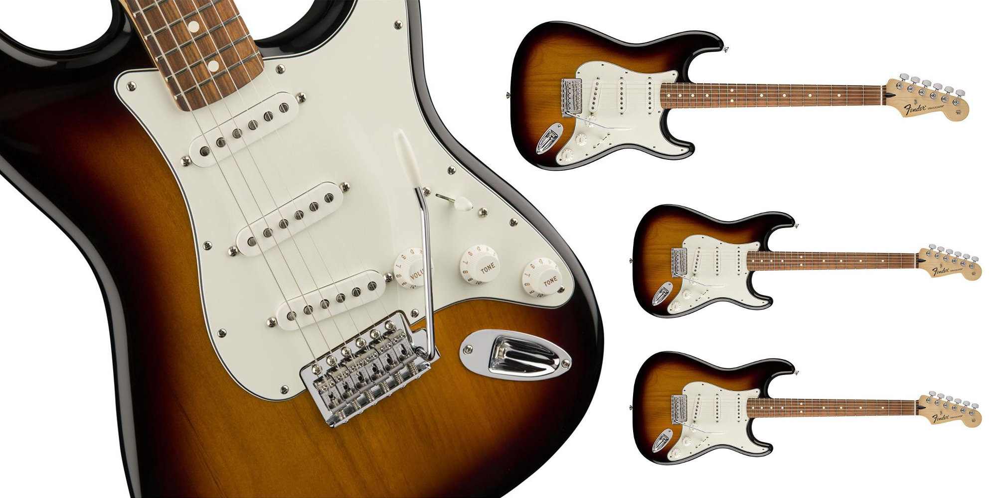 Fender's Standard Strat in classic Brown Sunburst is $150 off at $449 ...