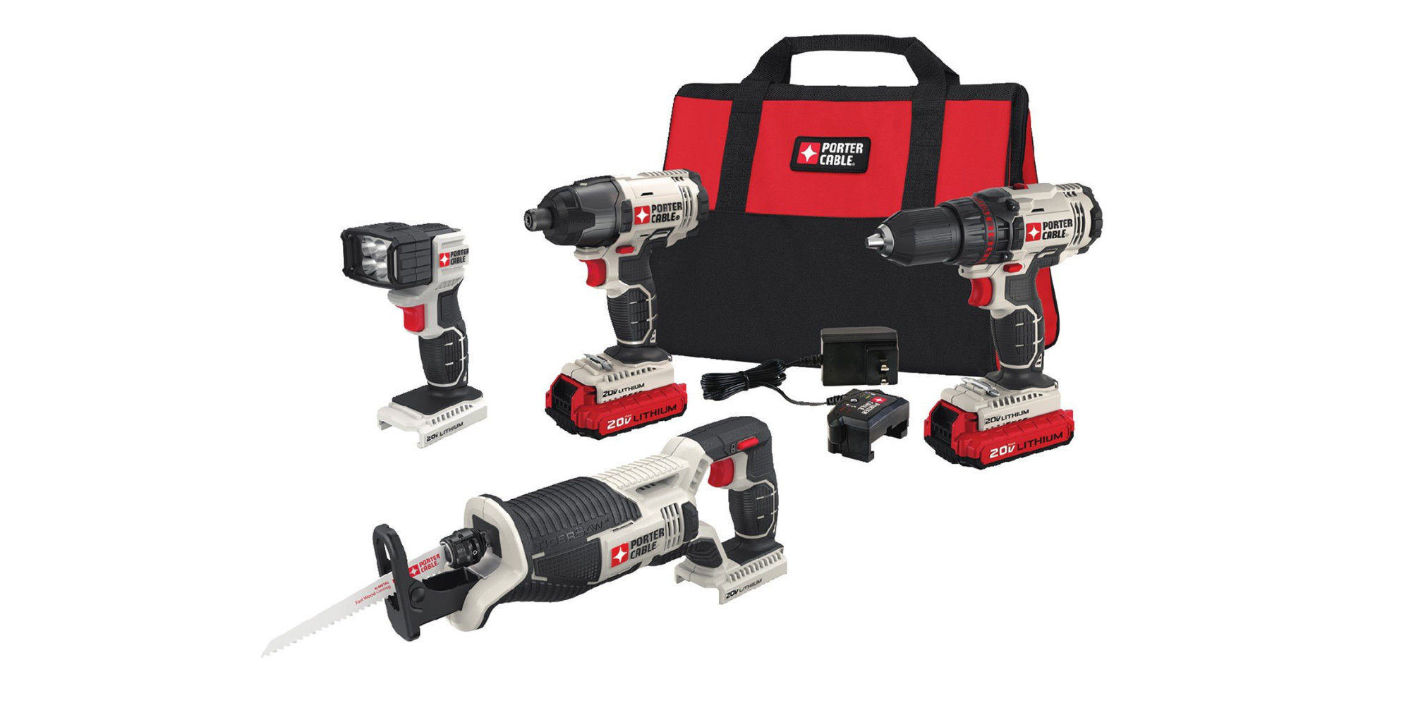 Tackle projects day and night w/ PORTER-CABLE's 4-Tool Combo: $165 (Reg ...