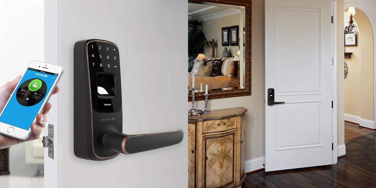 The Ultraloq 5-in-1 Smart Lock sports a fingerprint reader: $127 (Save $75)