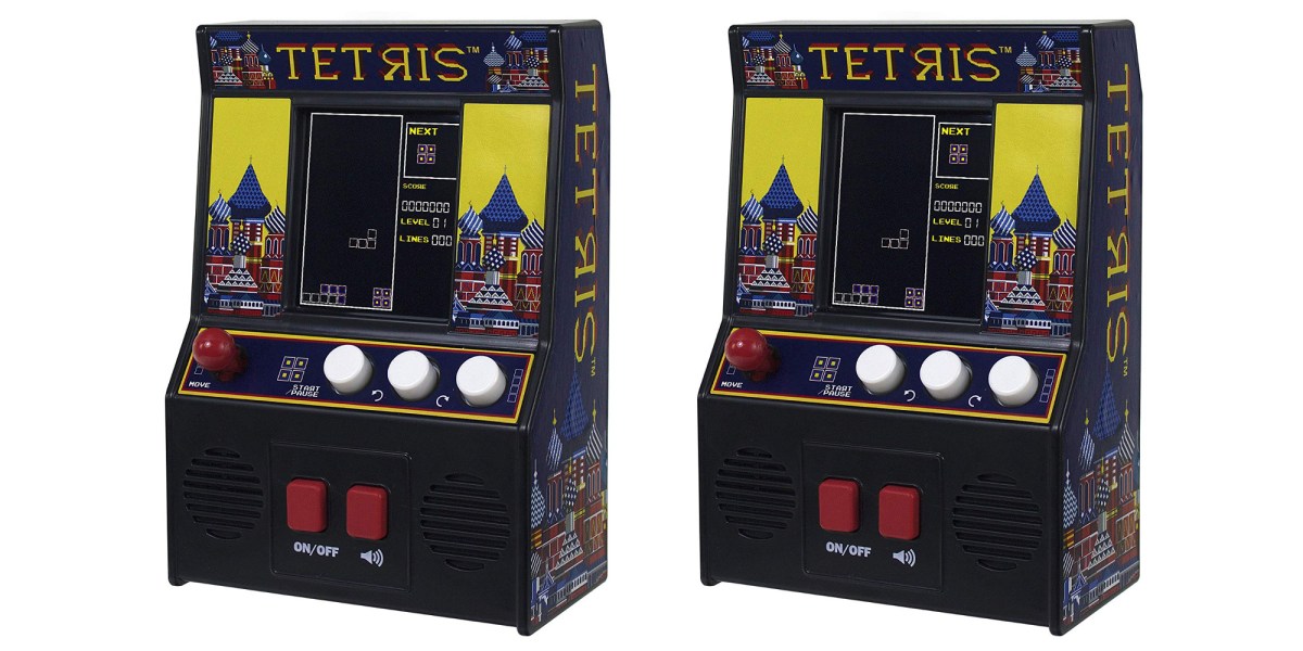 Put a mini Tetris arcade machine in your pocket for $8.50 (Reg. $16+)