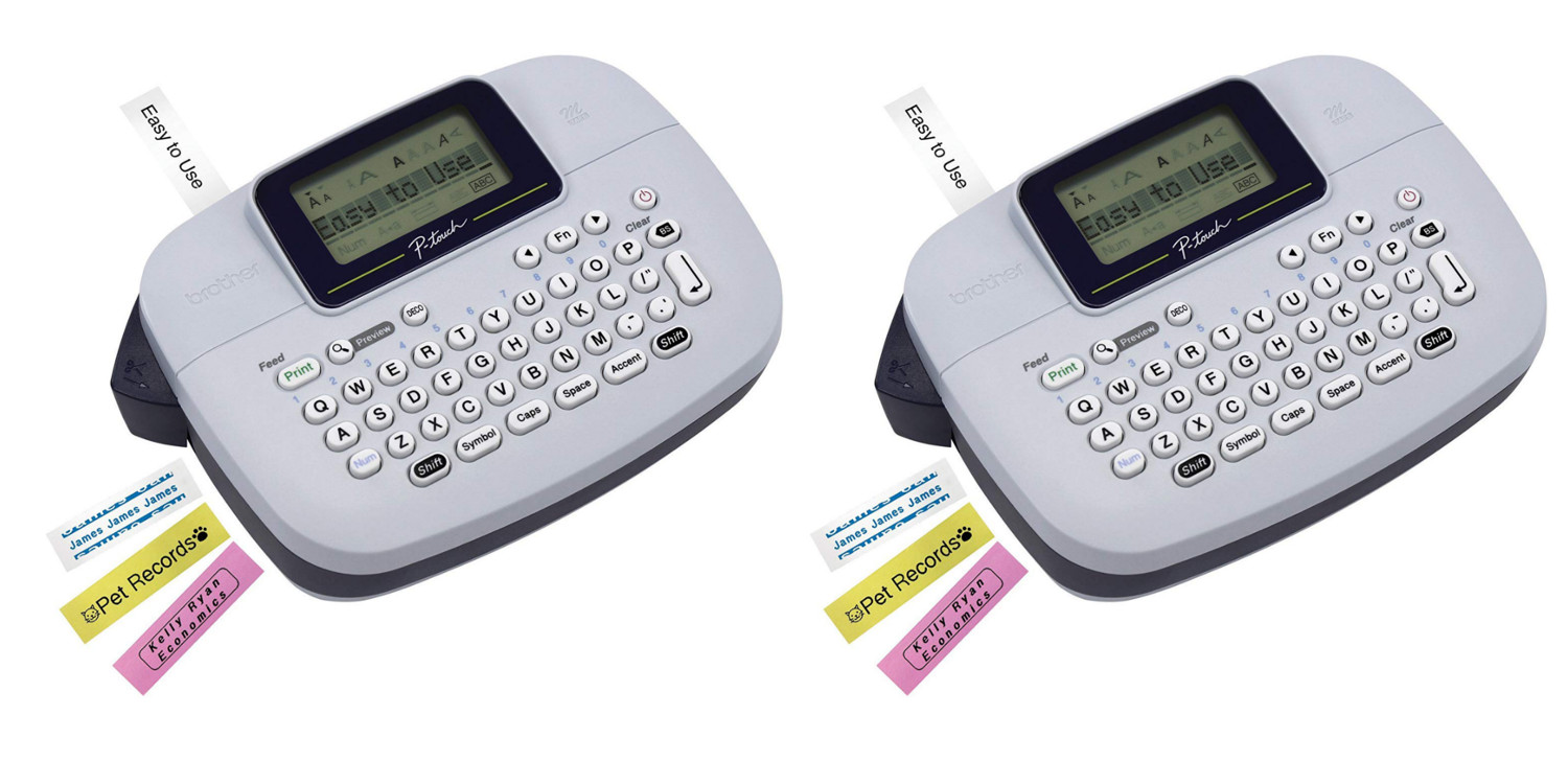 Get organized with a Brother P-touch Handy Label Maker for $10 (Reg. $20+)