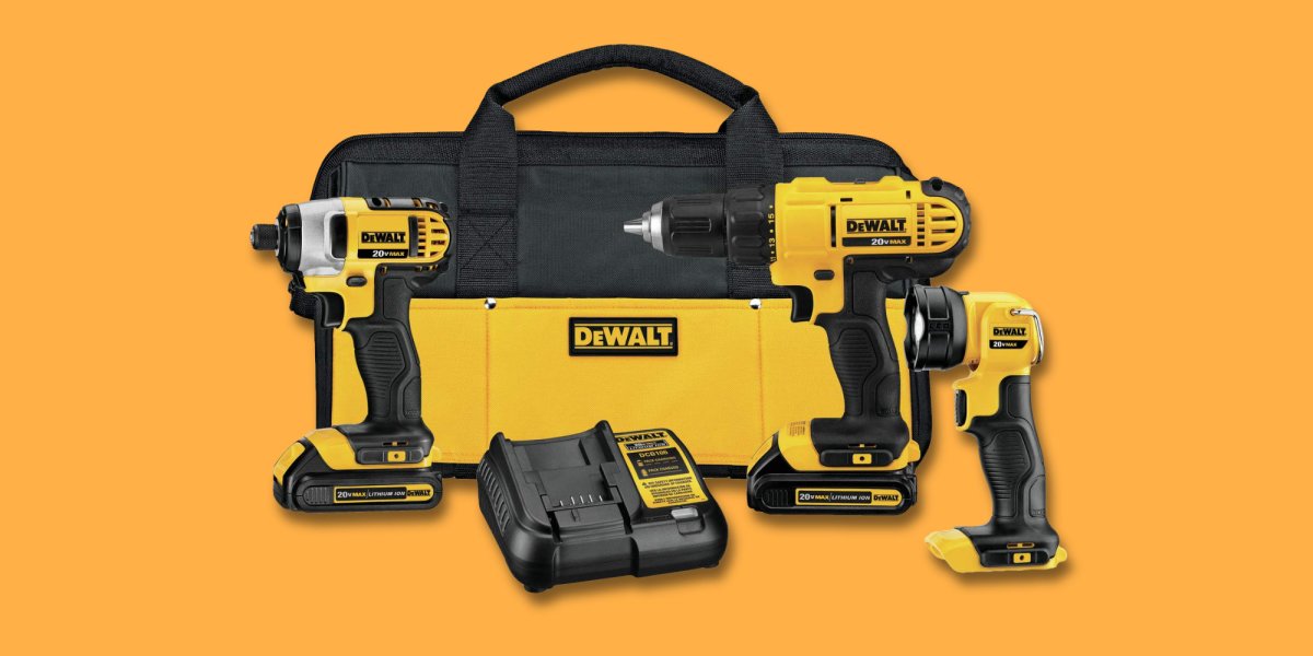 Refresh your toolset with DEWALT's 3-Tool Combo Kit: $145.50 (Save $75)