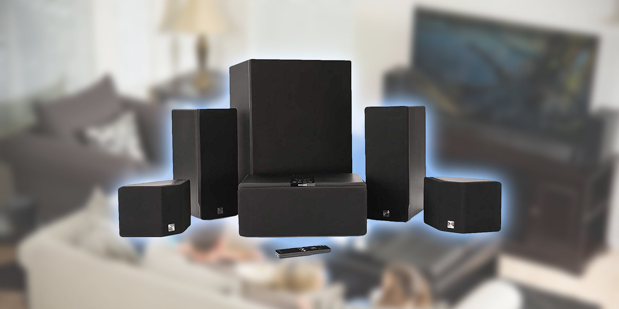 Enclave Audio's CineHome 5.1-Ch. Wireless Home Theater System: $399 (50 ...
