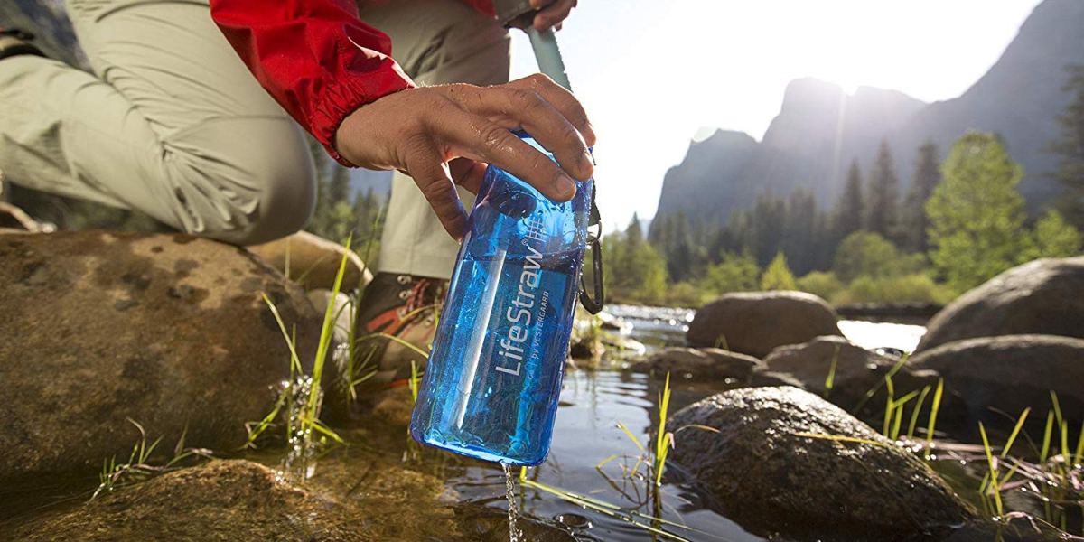 LifeStraw's Go Bottle with 2-stage filtration straw: 2-Pack for $60 (20 ...