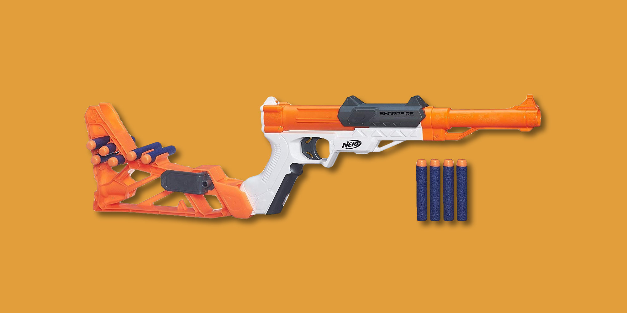 Nerf's $9 N-Strike SharpFire Blaster can be configured six ways (Save ...