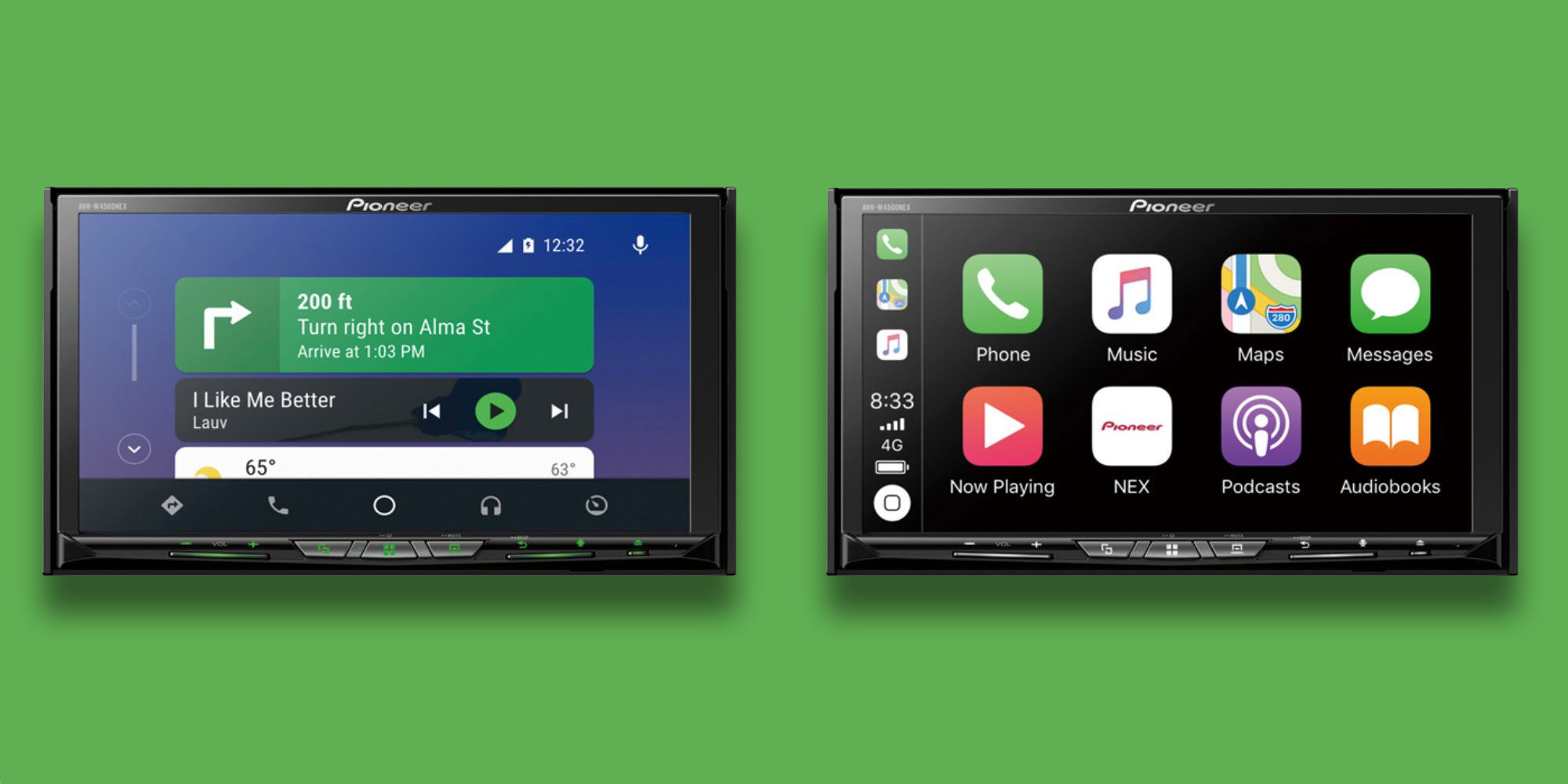 Wireless CarPlay/Android Auto grace Pioneer’s 7-inch Receiver: $550 ...