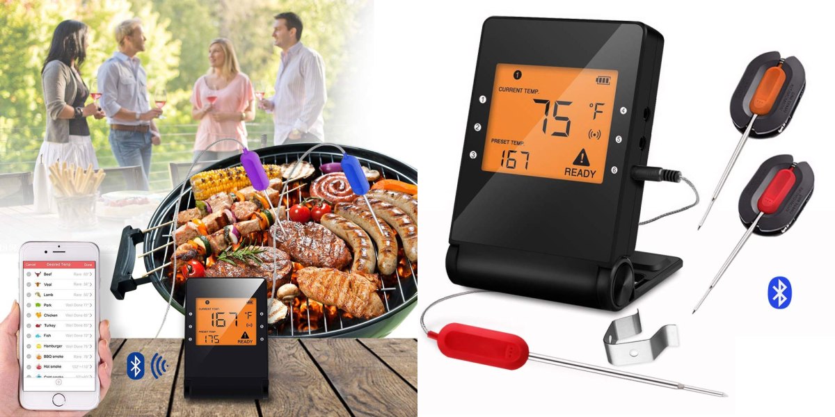 This $30 Bluetooth meat thermometer includes two probes + works w/ iPhone