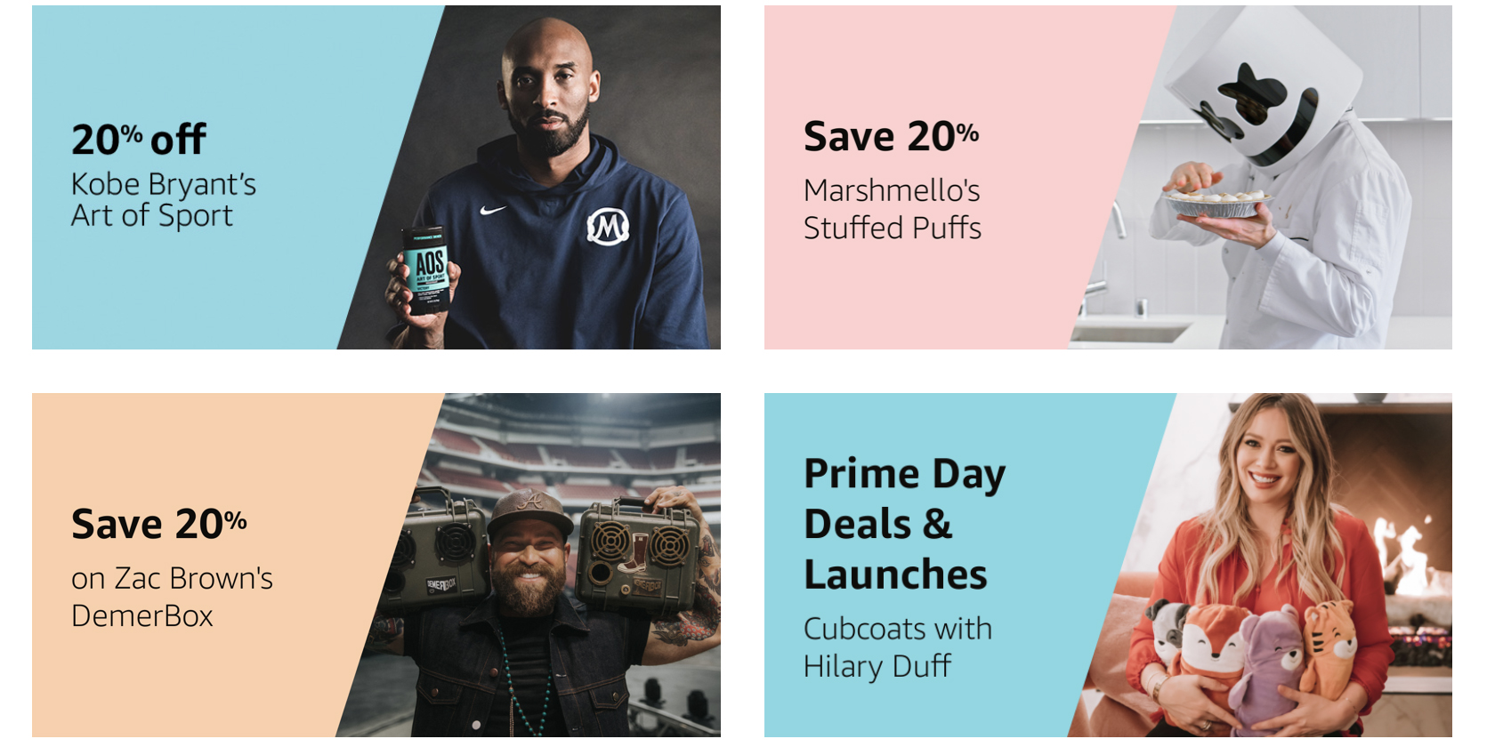 Amazon celebrity collaborations highlight Prime Day - 9to5Toys