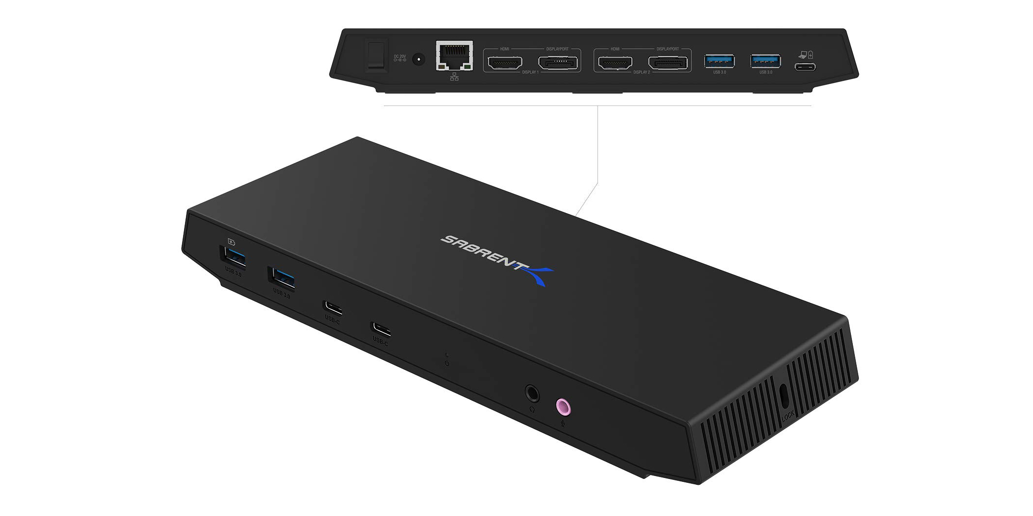Sabrent USB-C PD dock adds big-time I/O like 4K, Ethernet, much more ...