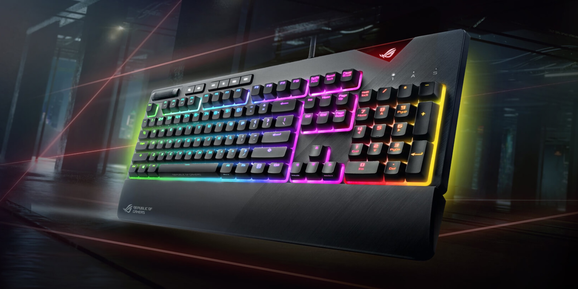 ASUS ROG Strix Flare Gaming Keyboard touts RGB lighting: $114 (33% off ...