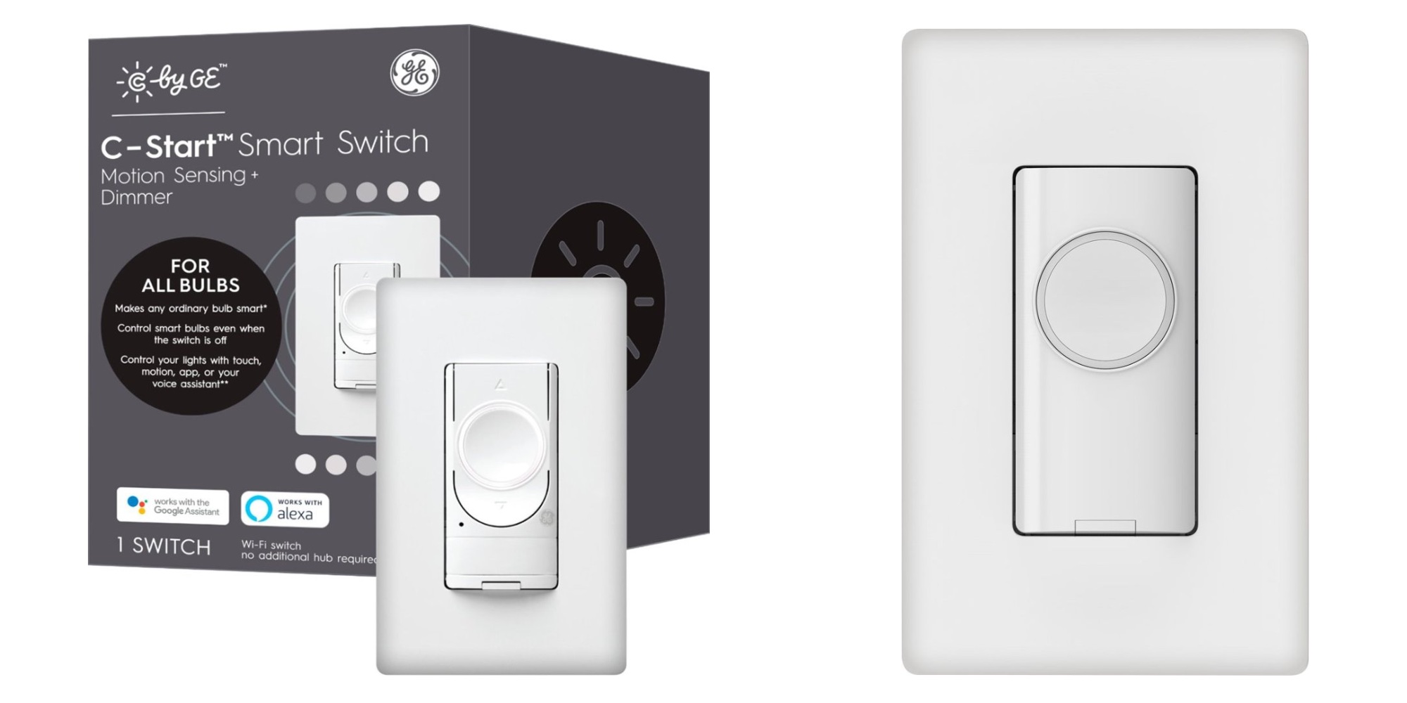 Take 35% off C by GE Smart Light Switches: Motion Dimmer at $51, more ...