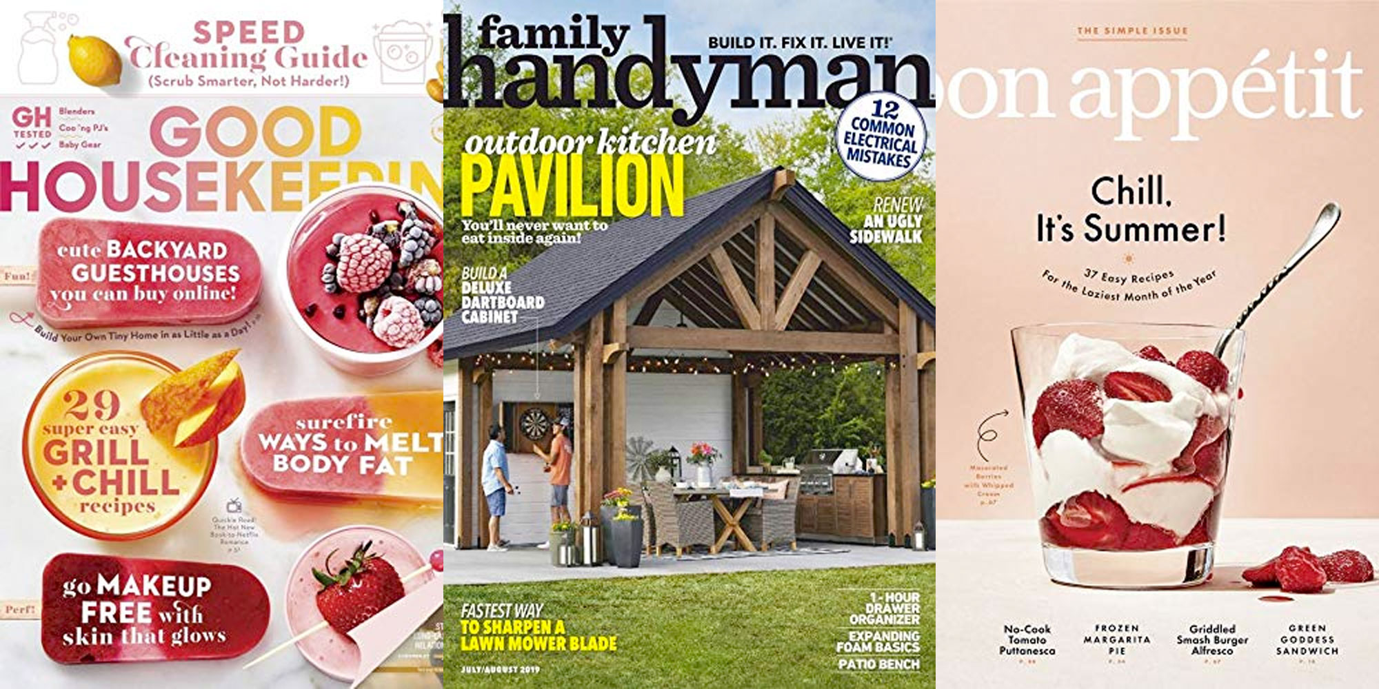 Amazon has print magazine subscriptions like Family Handyman from $1.50