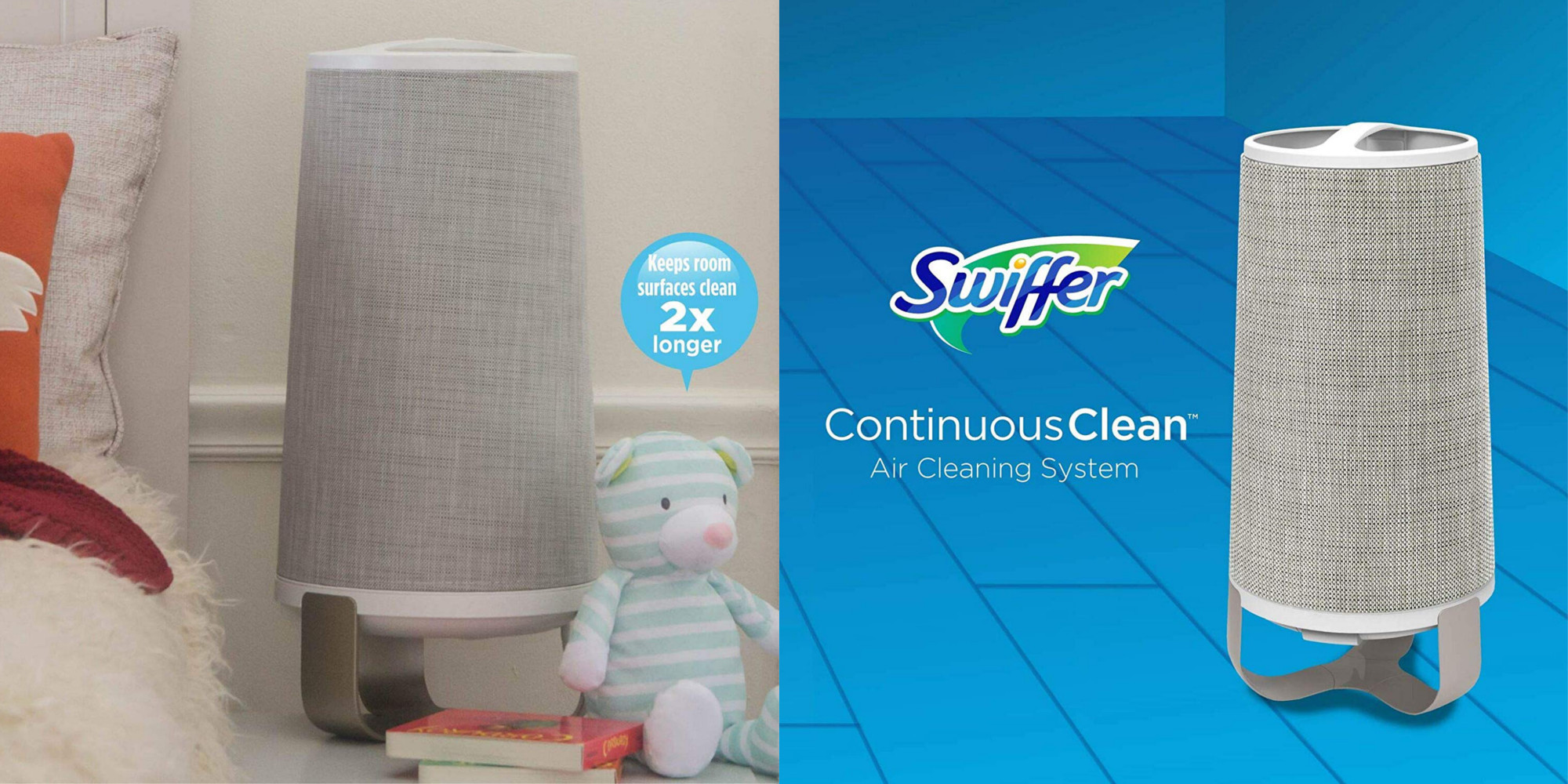 Purify your home with Swiffer's Air Cleaning System at $37 (Reg. $55+)
