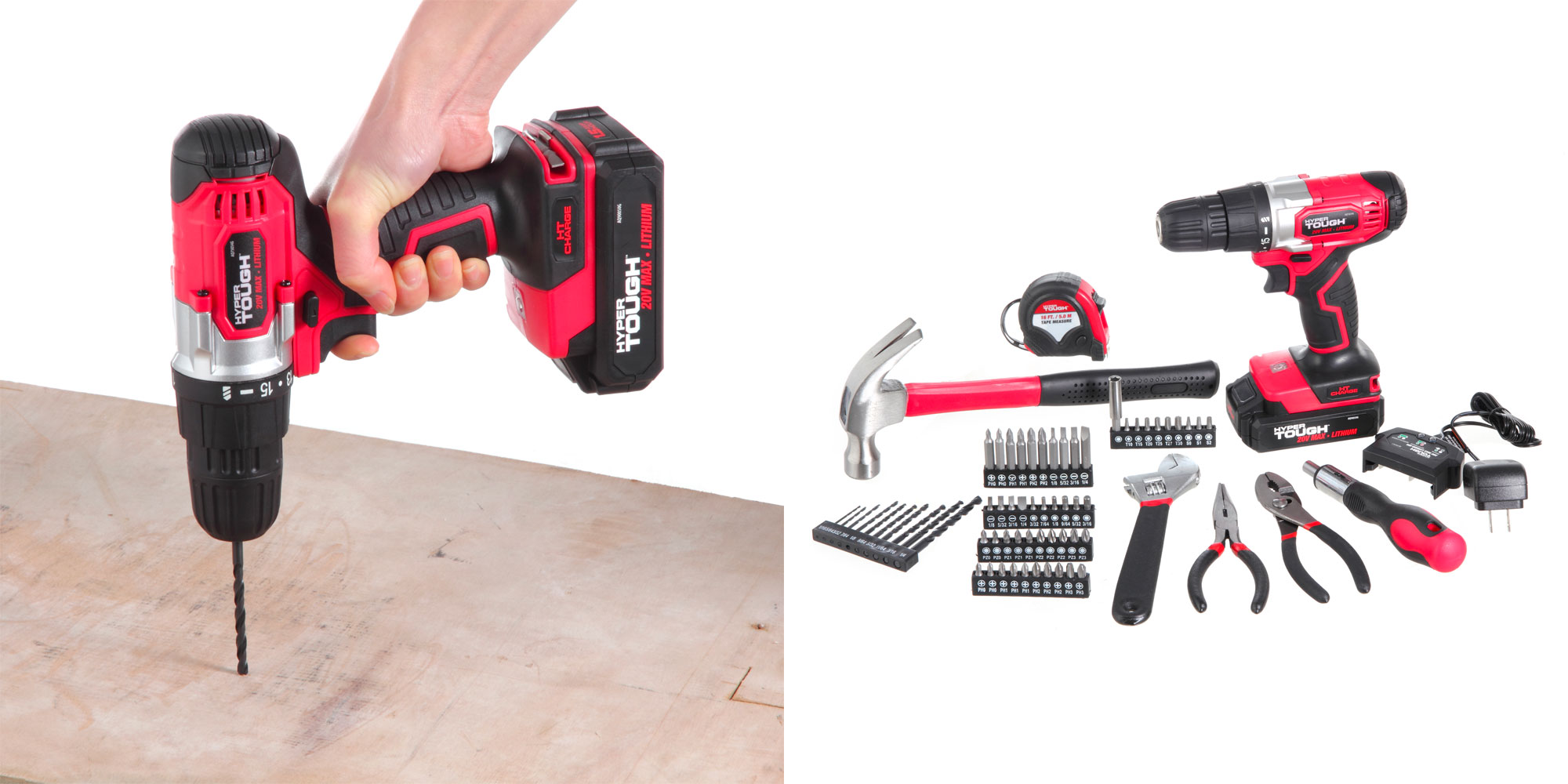This 70-piece project kit packs a 20V drill/driver and more for $35.50