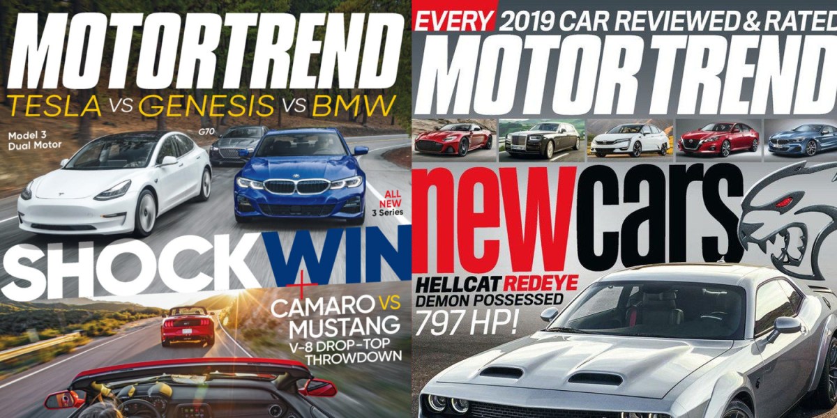 Get Motor Trend Magazine delivered every month for 4-yrs. at $12 (Reg. $40)