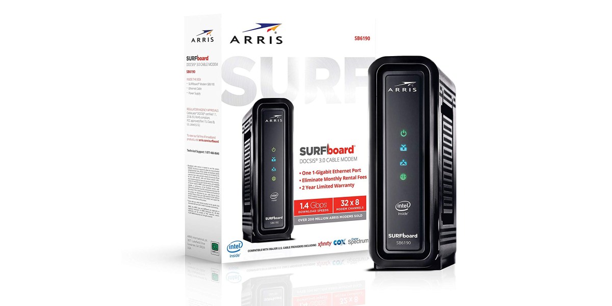 Amazon's networking Gold Box has cable modems, more from $74.50, today only