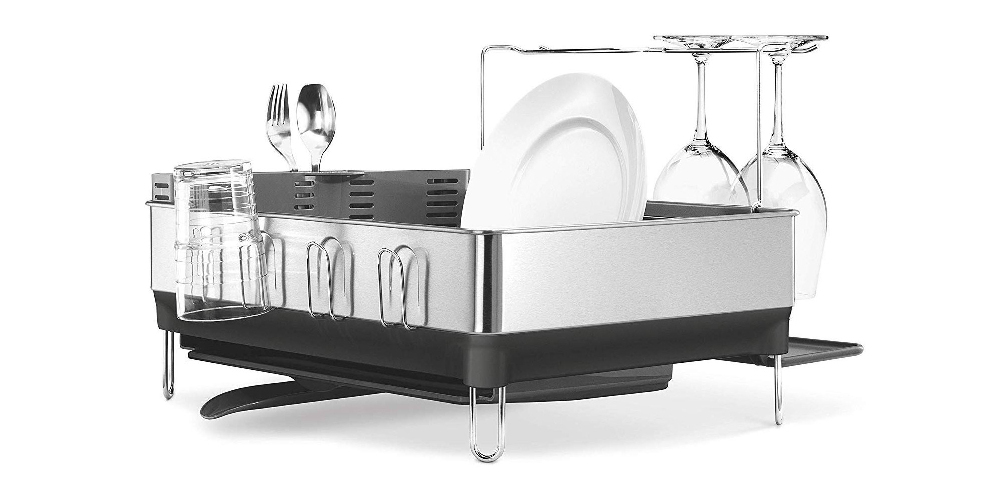 A touch of elegance for the countertop: simplehuman Dish Rack $64 (Reg ...