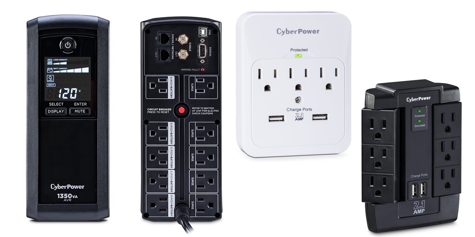Cyberpower Gold Box has backup power for $100, USB surge protectors ...
