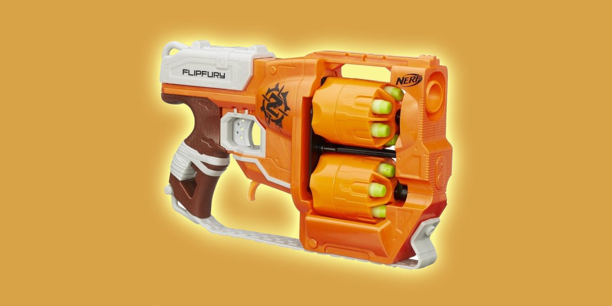 Nerf's $10 FlipFury Blaster is a chill way to blow off some steam (40% off)