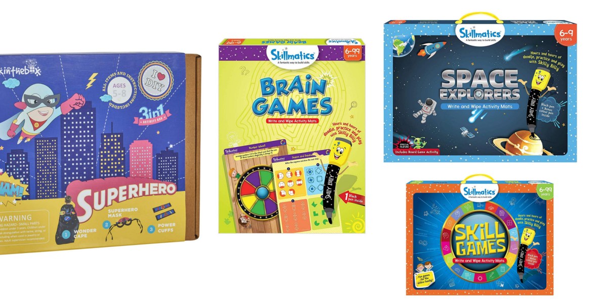 Keep the kids sharp with these brain games & craft kits from $8.50 on ...