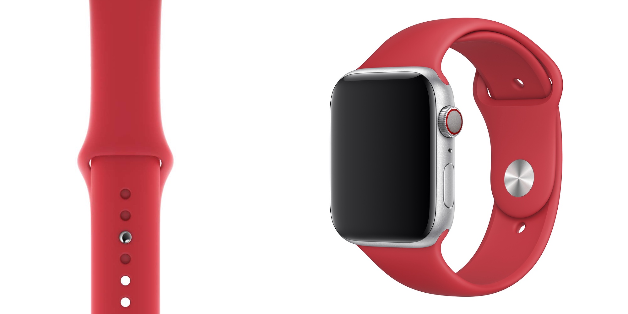 Apple's official (Product) RED Apple Watch Band is down to a new low ...