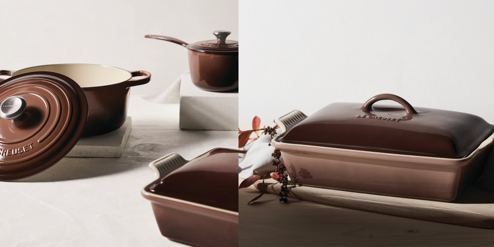 Le Creuset debuts a new color for fall called Truffle with prices ...