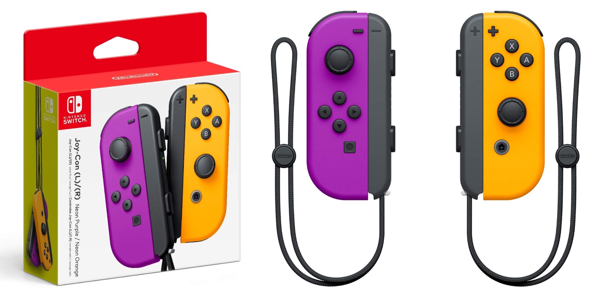 Nintendo's Neon Purple and Orange Joy-Con hit one of the best 2022 ...