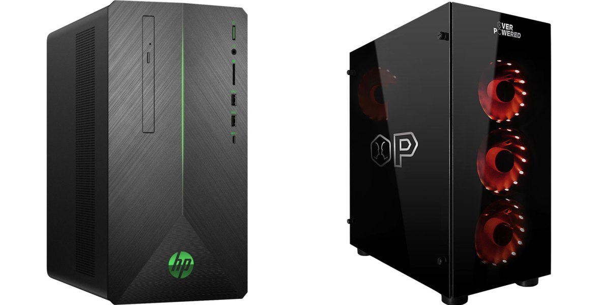 Dive into gaming with these HP and OVERPOWERED PCs from $558