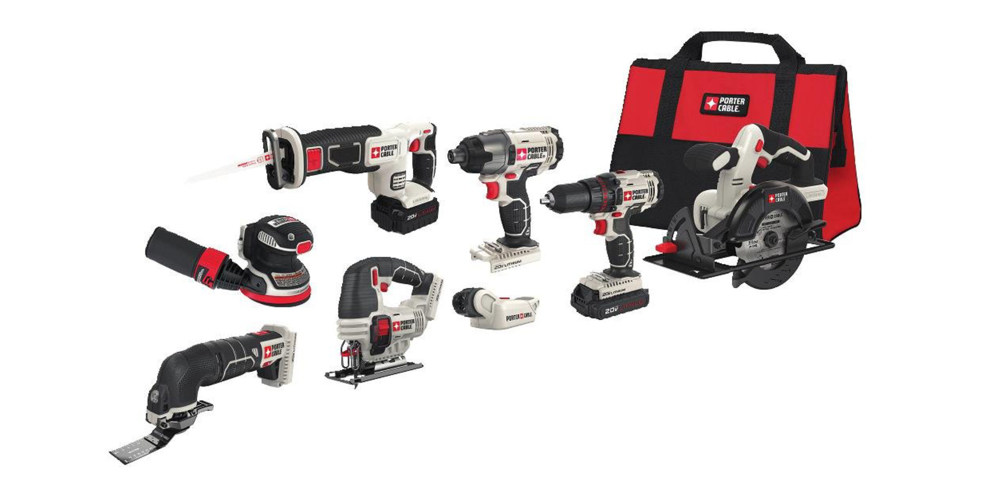 With 8 tools in tow, this Porter Cable kit doesn't mess around: $249 ...