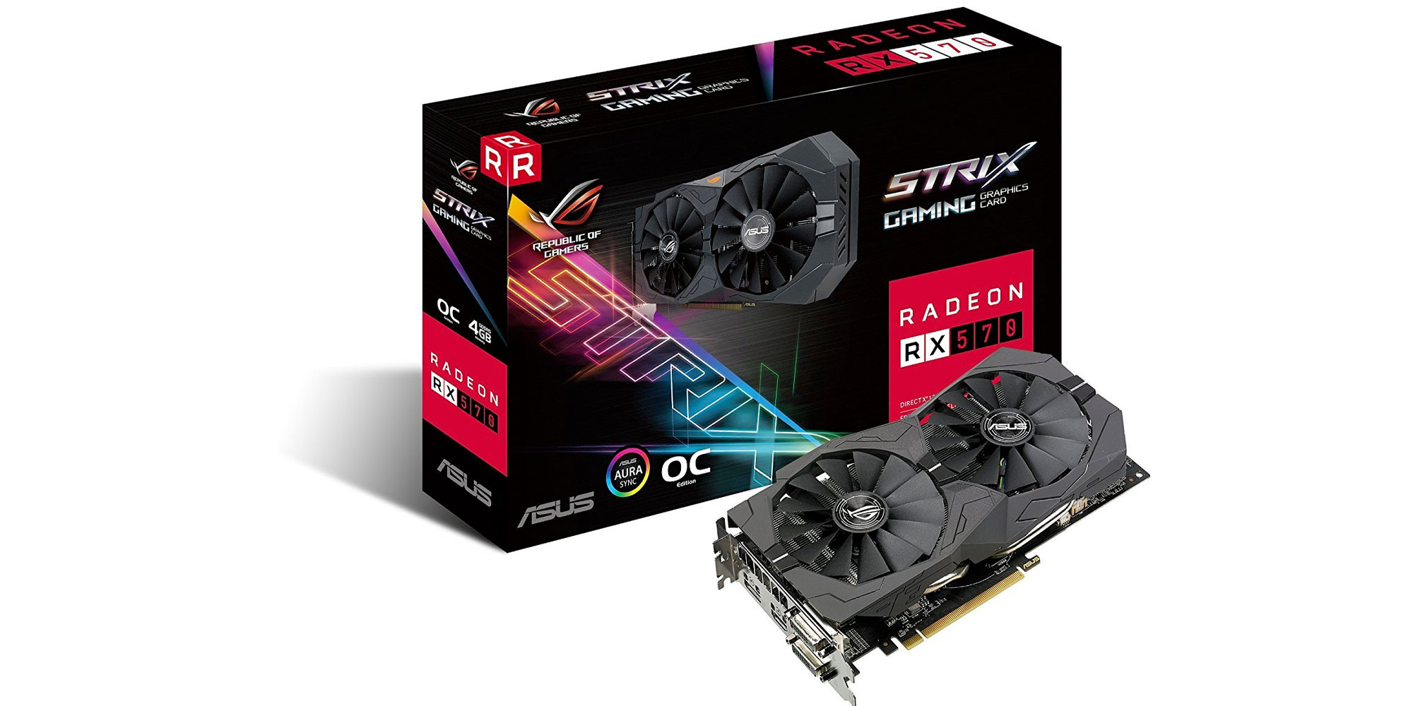 The ASUS ROG Strix RX 570 graphics card starts your PC build: $160 (Reg ...