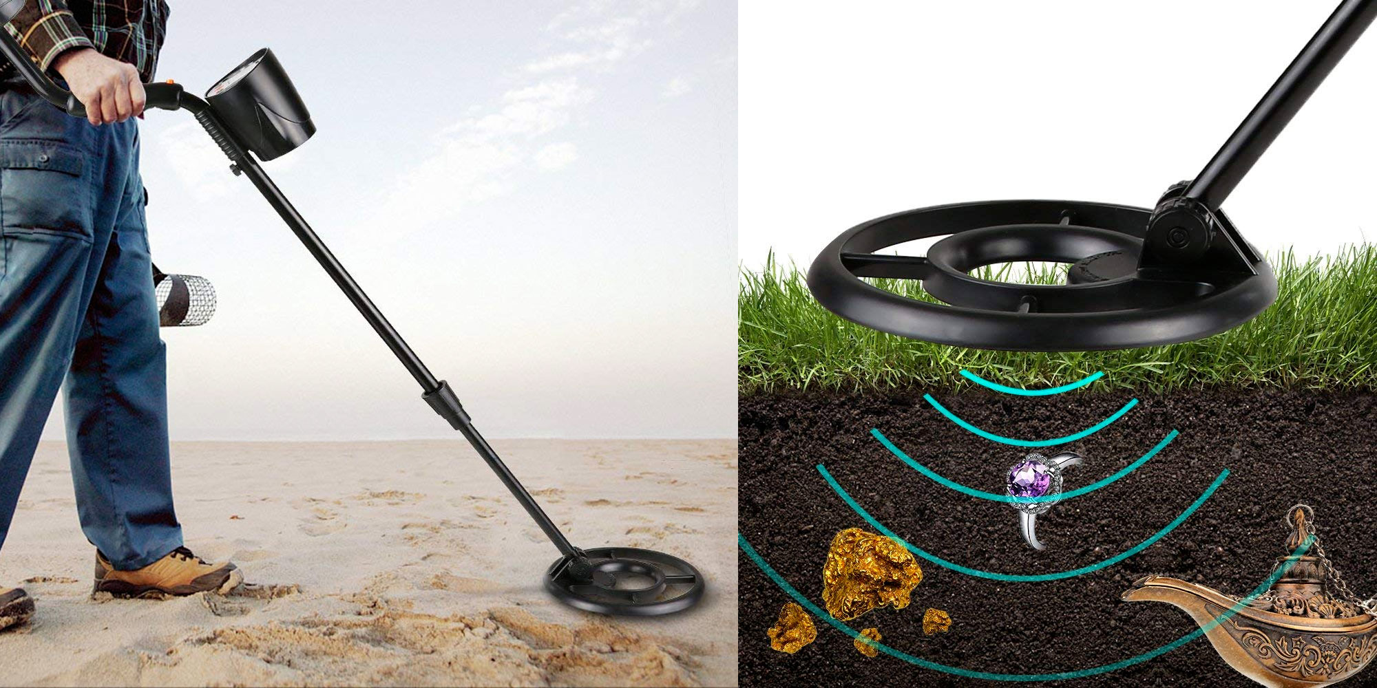 This metal detector packs hours of fun into a $42 package (40% off)