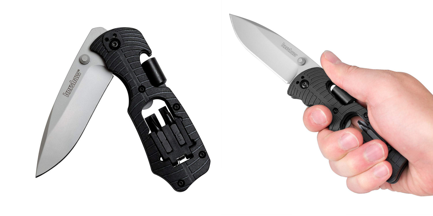 Stay prepared with Kershaw's Multi-function Pocket Knife at $24, more ...