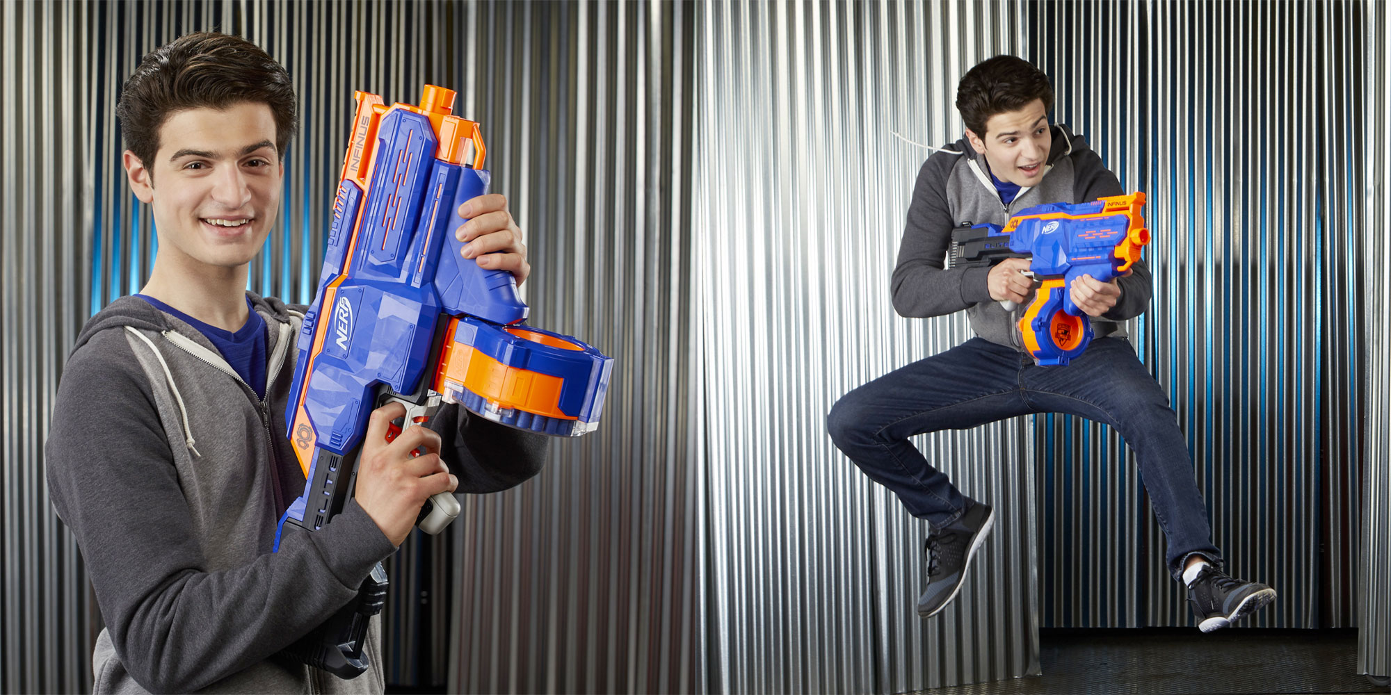 Save over 50% on NERF's N-Strike Elite Infinus Blaster, now $30 at Walmart