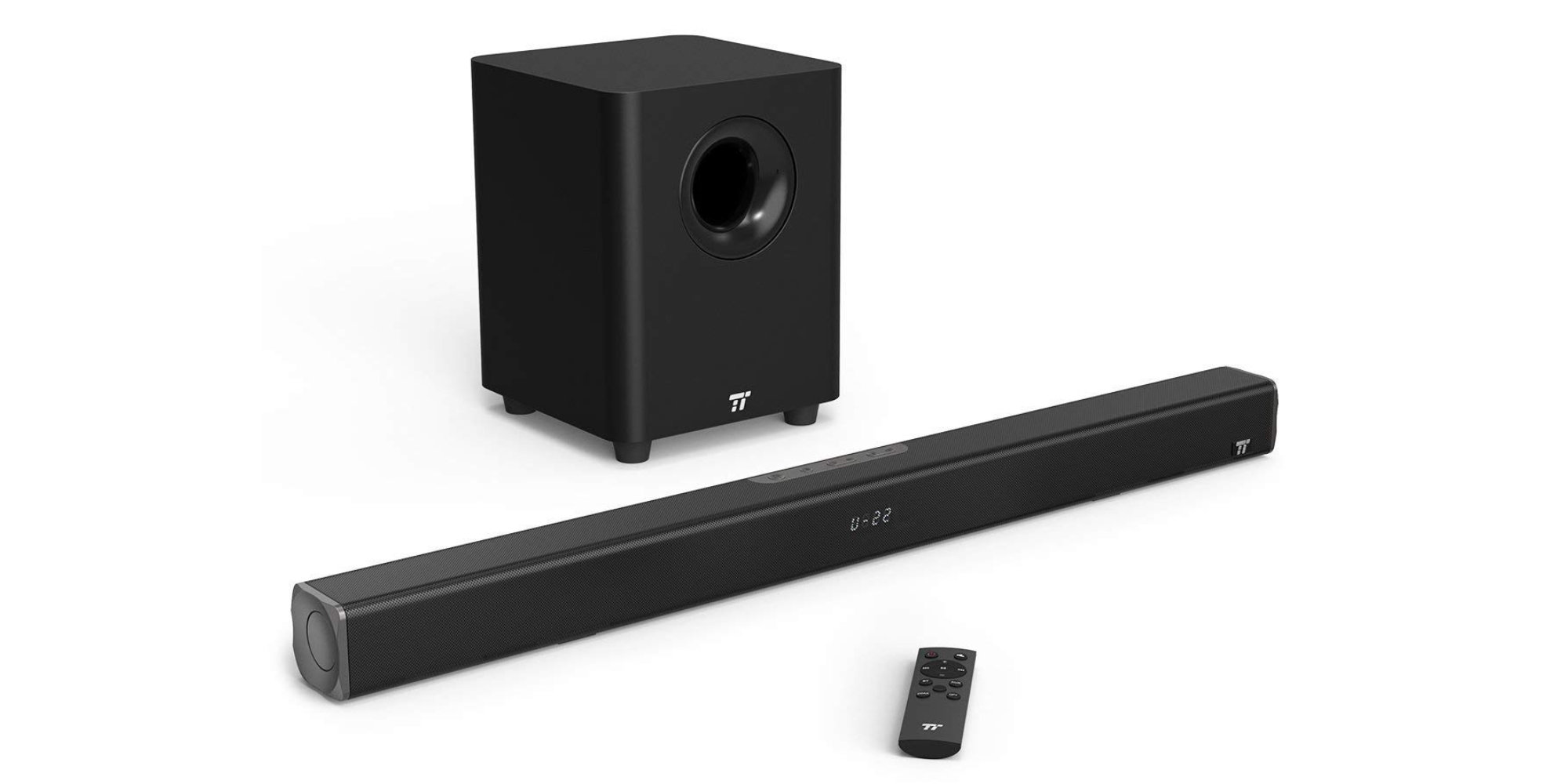 TaoTronics 2.1-Ch. Sound Bar + Wireless Subwoofer hits low of $69.50 ...