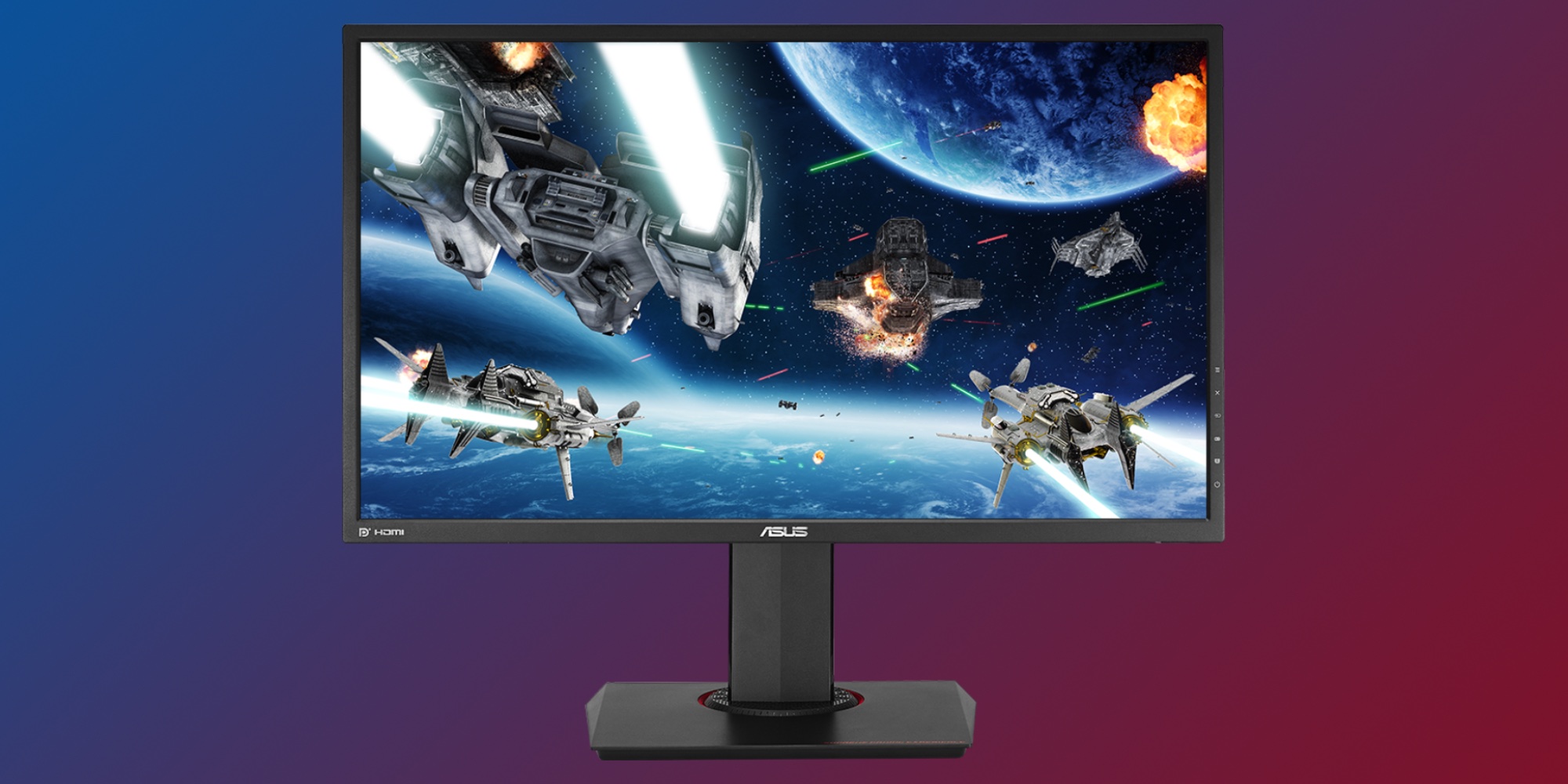 Save $80 on this ASUS 27-inch 144Hz Gaming Monitor at $320, more from $130