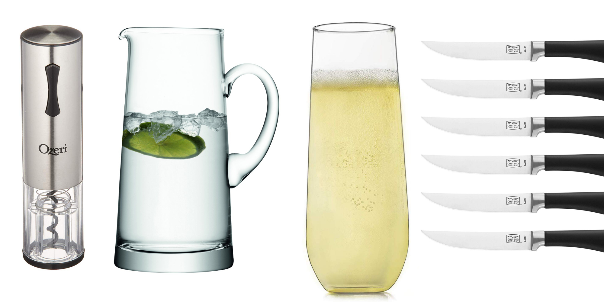 Refresh your glassware/dinner party gear from $12 in today's Gold Box sale