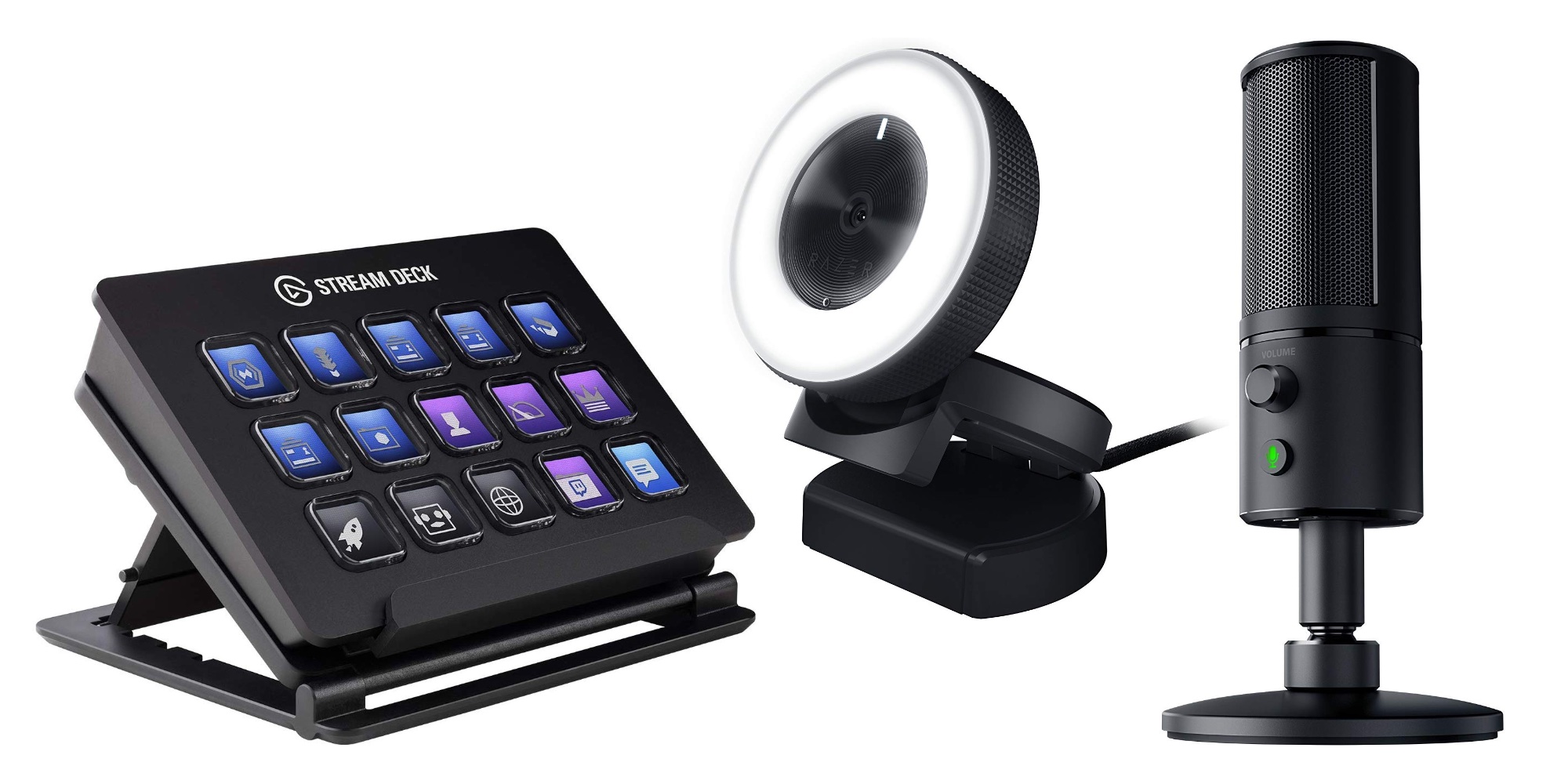 Streamers can deck out their gaming setup with Razer gear and more from $17