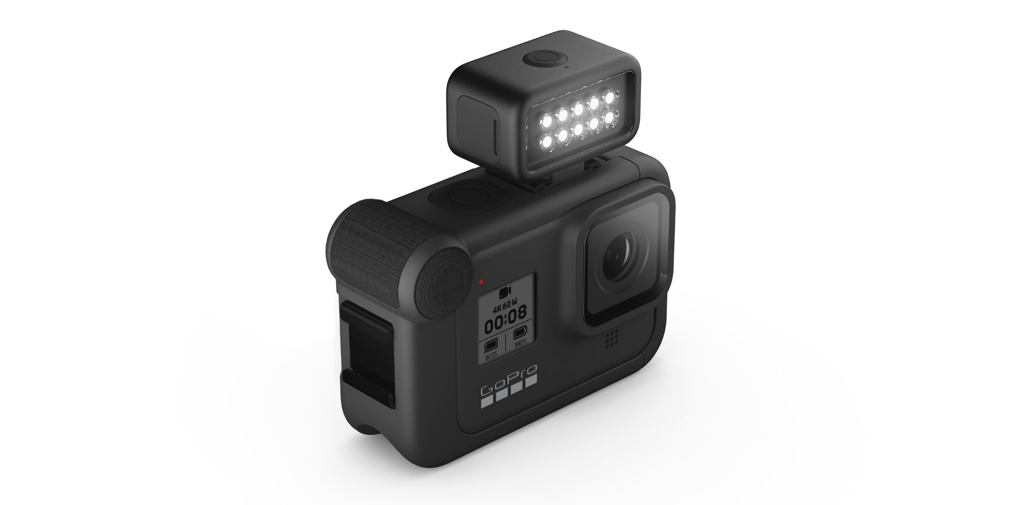GoPro debuts Light, Display, and Media mods for its popular action camera