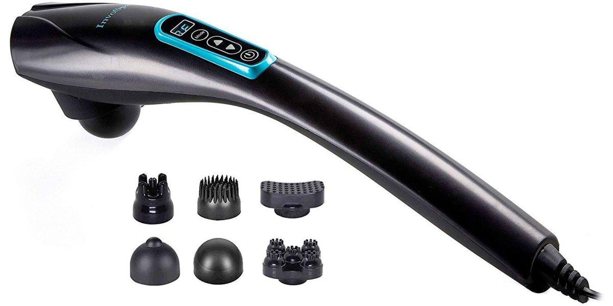 Relax after a stressful day with InvoSpa massagers from $22.50 at Amazon