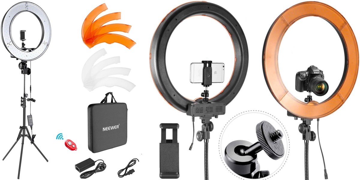 Amazon #1 best-selling phone/DSLR ring light is a photo must: $52 (Reg ...