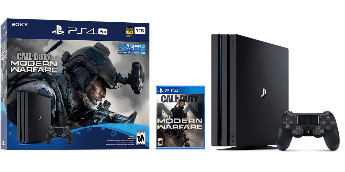 PS4 Pro COD Modern Warfare Bundle for $299 (Reg. $400) + more up to ...