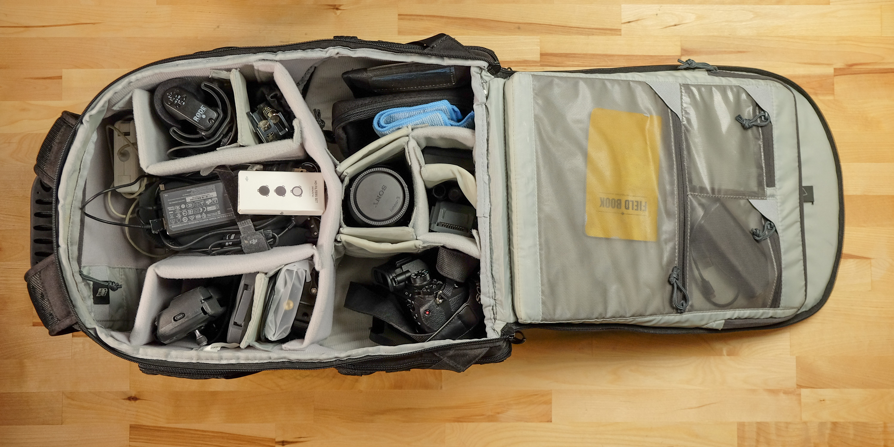 What's in my Camera Backpack?