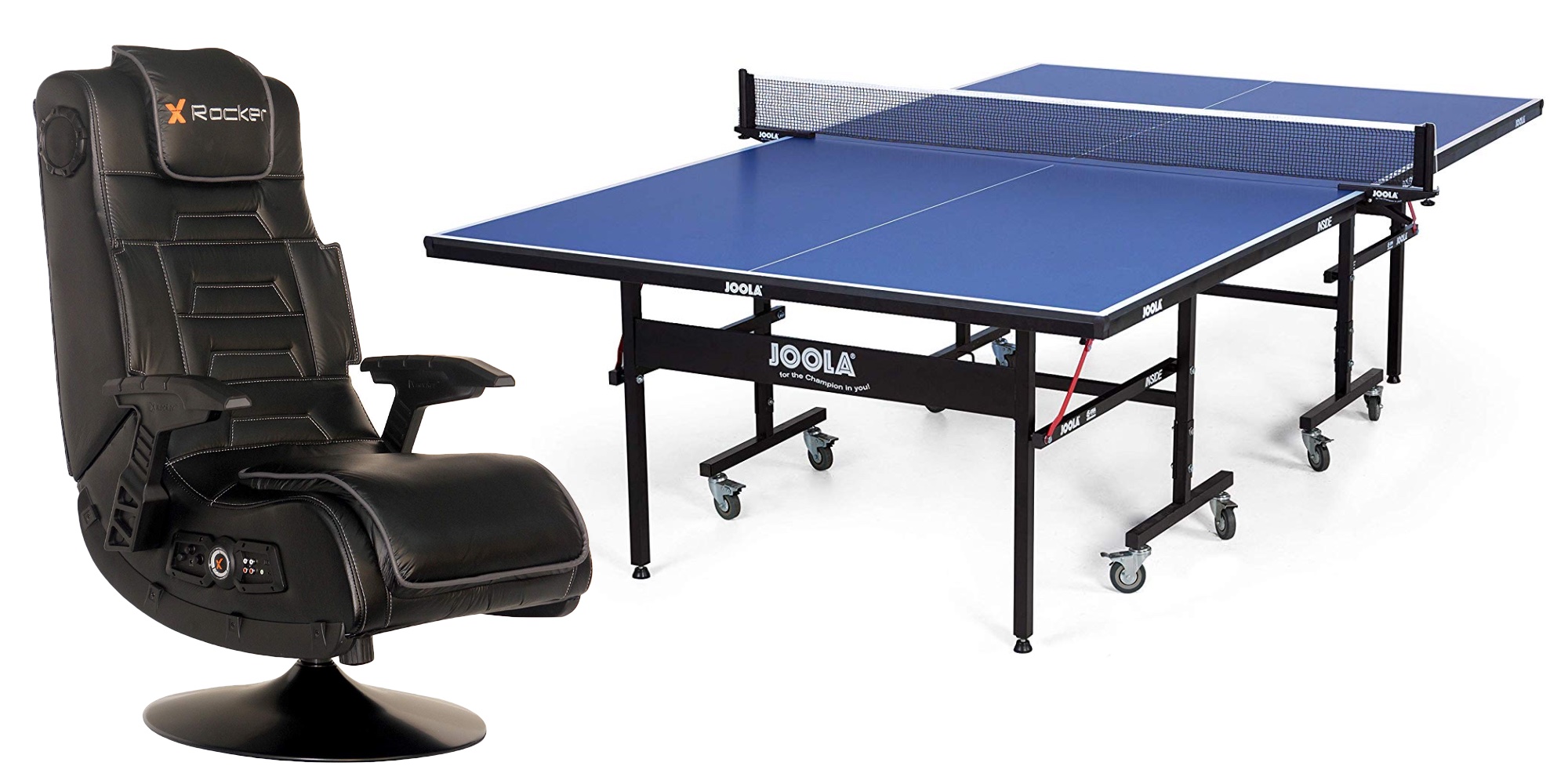Complete your room with ping pong tables, entertainment chairs, more ...