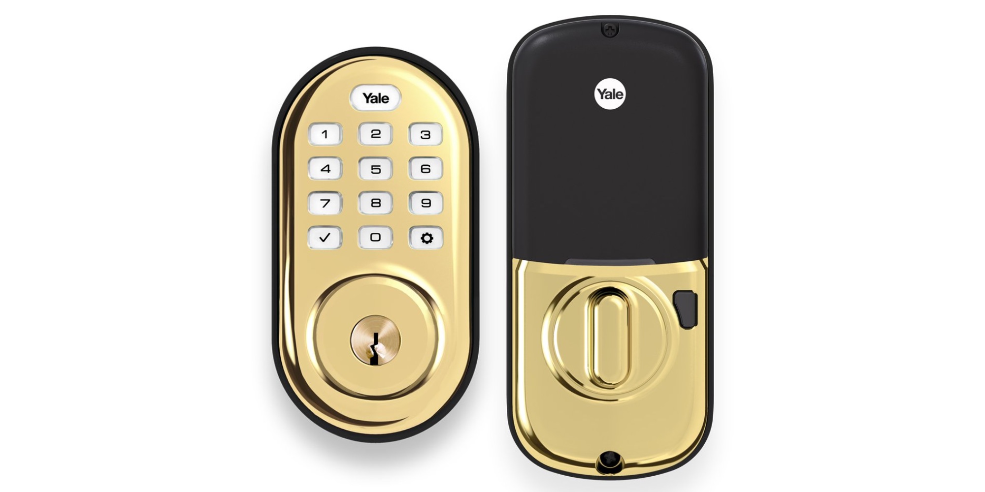 Yale's smart push button deadbolt works with Key by Amazon at $72 (Reg ...