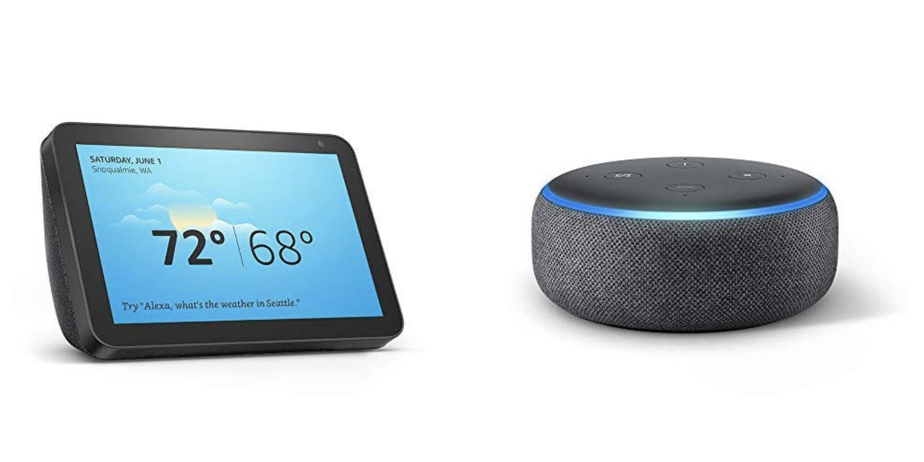 Bundle Amazon's Echo Show 8 and Echo Dot for $80 (Up to $180 value ...